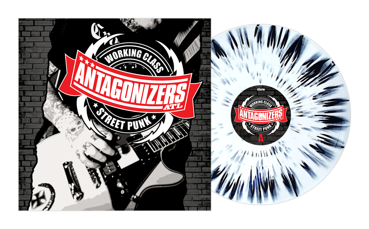 Antagonizers ATL - Working Class Street Punk White W/ Black Splatter V ...